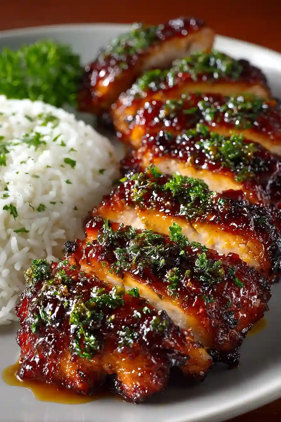 Juicy Brown Sugar Garlic Chicken